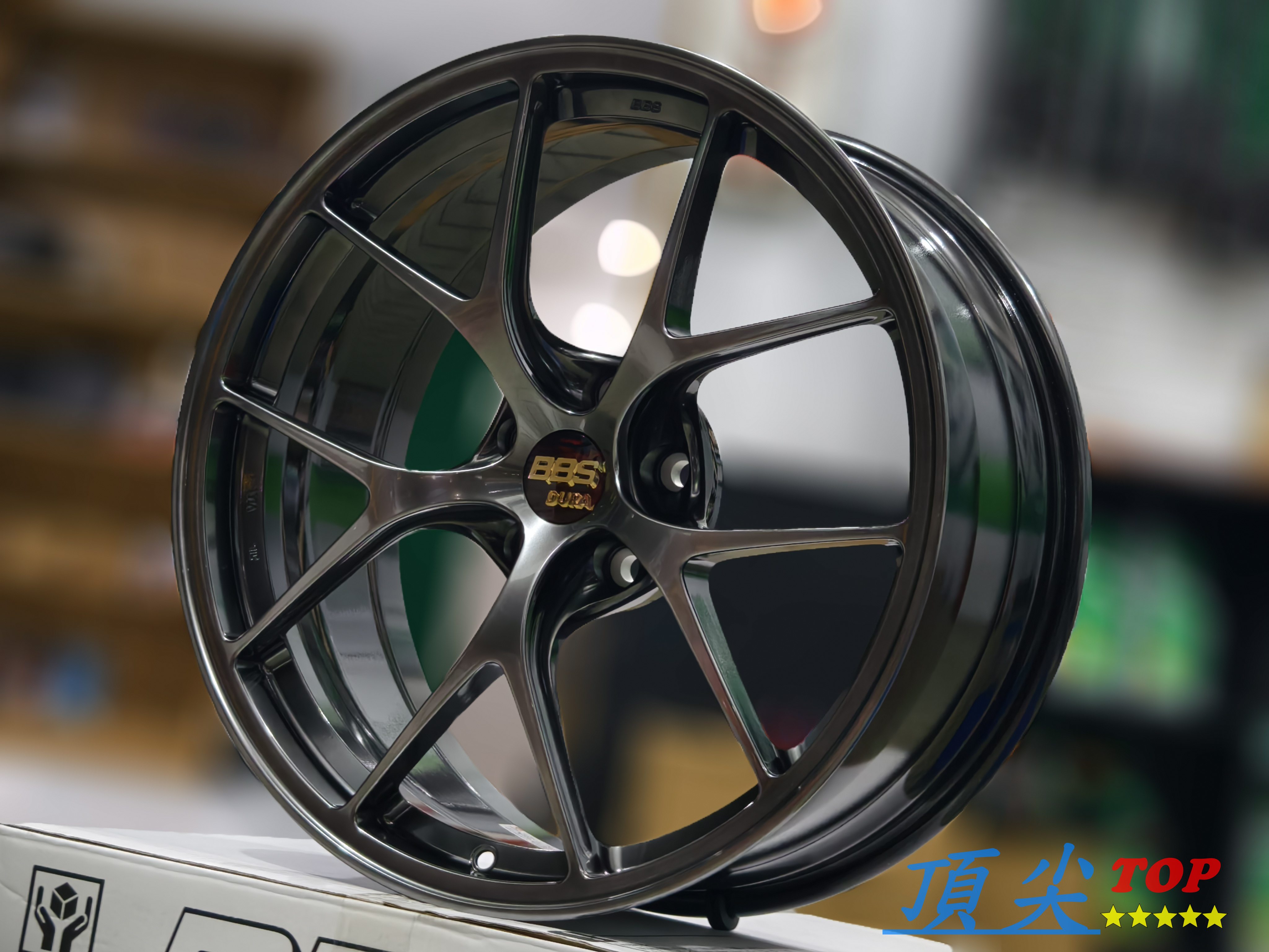 【頂尖】全新 BBS鋁圈 BBS RI-D DB色 BBS鍛造鋁圈 19吋BBS鋁圈/20吋鍛造BBS鋁圈 鈦色 | 蝦皮購物