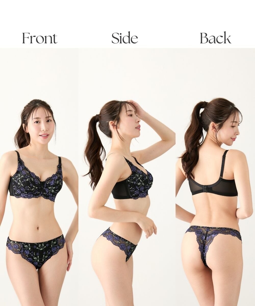 【日本直送】 Nissen_ 全蕾絲T背協調短褲（鬱金香圖案）（凱旋）（n，FULLRE） | 蝦皮購物