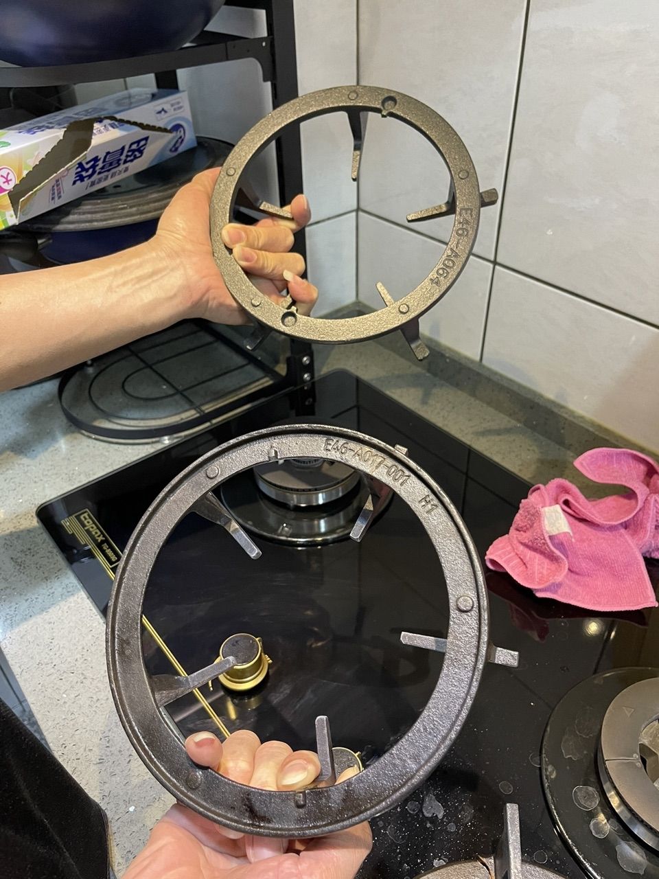 【莊頭北原廠 免運】瓦斯爐爐架 TG-8503G 外環銅蓋 內環銅蓋 爐頭 爐座 TG-8523G >廚房小山