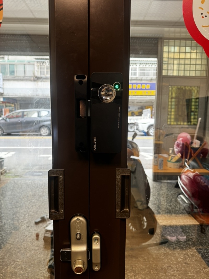 Milre 美樂 MDL-400F 橫拉門 防水電子鎖 三合一 (指紋+卡片+密碼) ★全台到府安裝★**保固三年** | 蝦皮購物