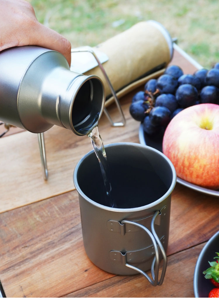 Snow rock 純鈦水壺 登山水壺 便攜式水壺 戶外純鈦單層運動水壺(450ml/580ml可選) | 蝦皮購物