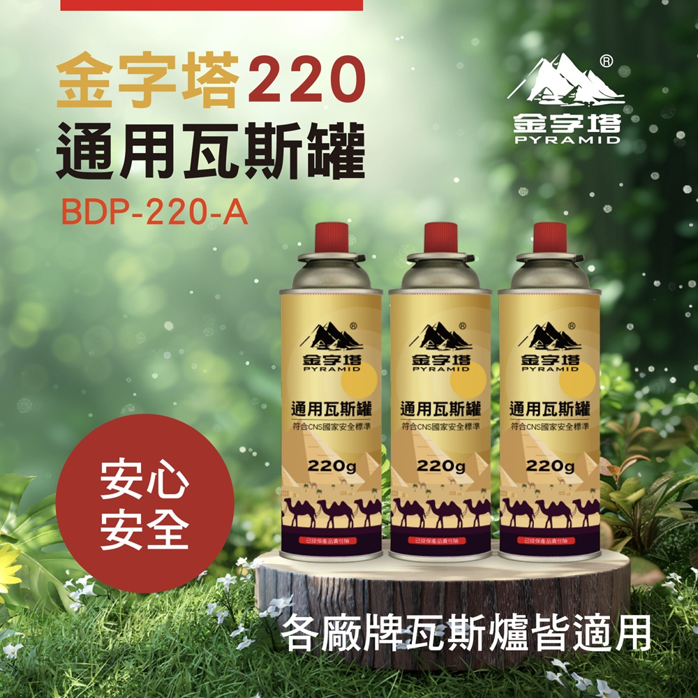 【金字塔】通用瓦斯罐 250g*3入/組、220g*3入/組、安控瓦斯罐 250g*3入 (符合CNS國家安全標準) | 蝦皮購物