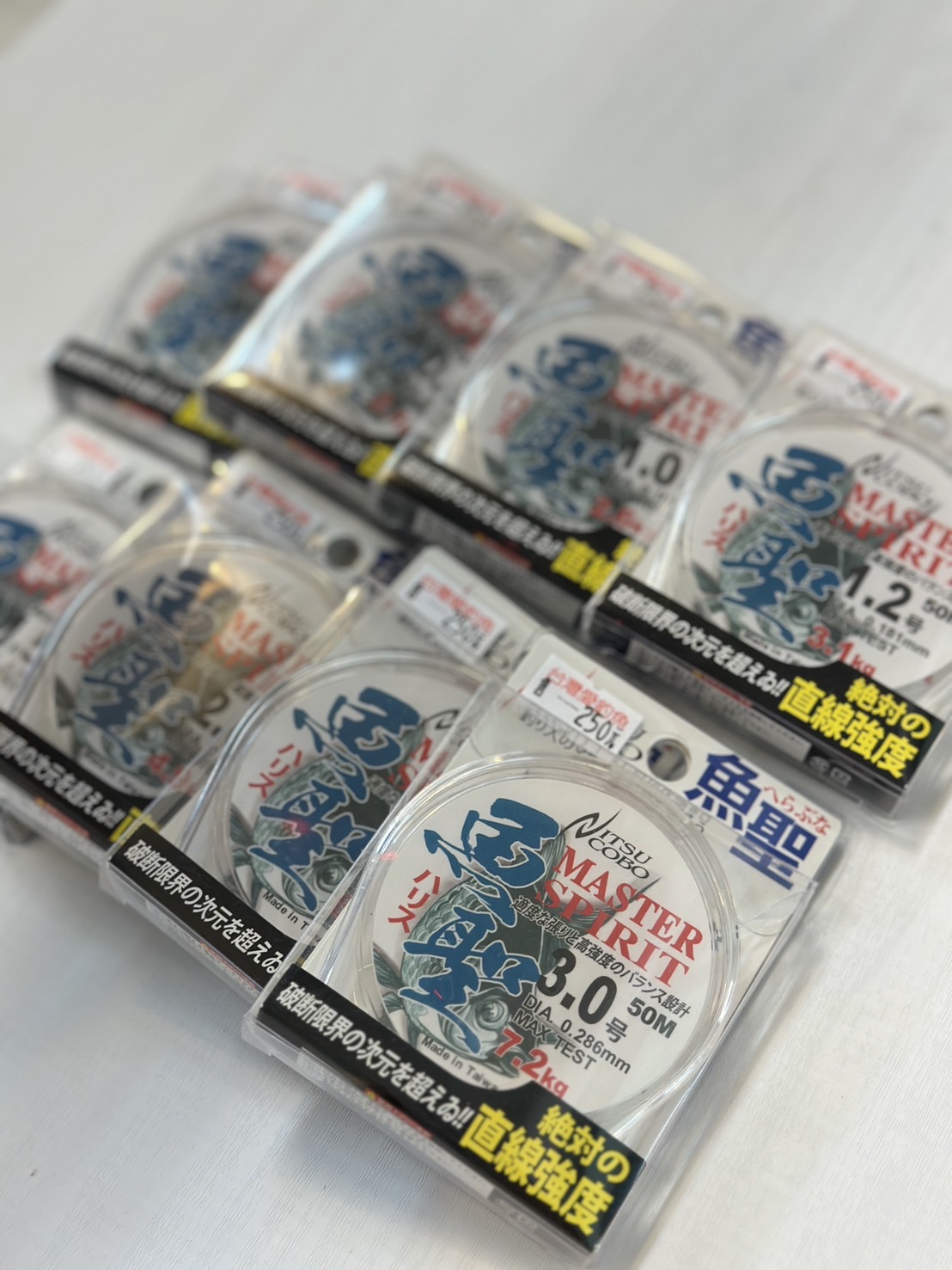 台灣釣具補給站-泉宏HARIMITSU 魚聖 50M 高韌 尼龍線 子線 池釣尼龍子線 高反撥 高強度 池釣 釣魚 | 蝦皮購物