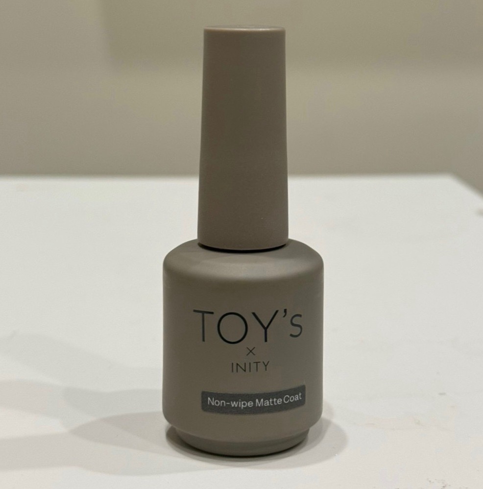 現貨當天寄）日本製TOY'S X INITY 免清霧面上層/甲油膠甲油功能膠/MATTE NON WIPE/極亮免清 | 蝦皮購物