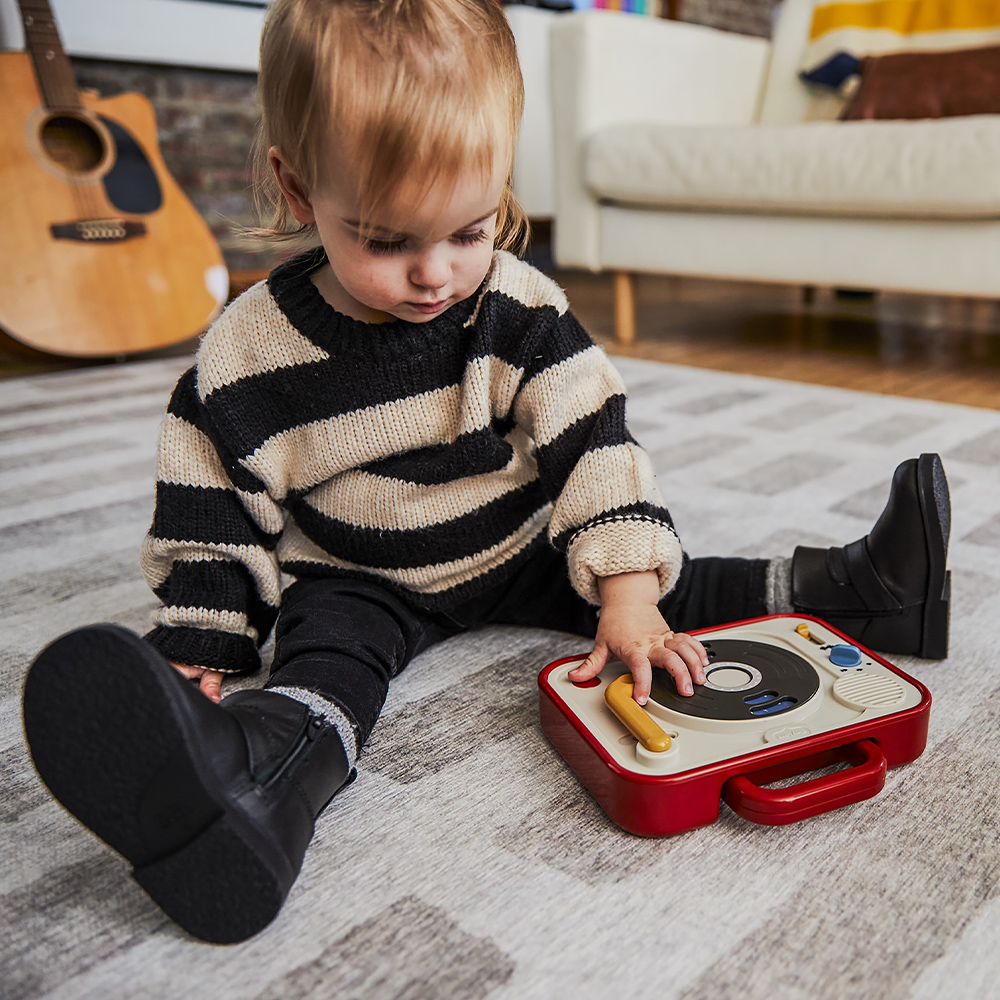 Tiny Love 美國 搖滾派對系列 聲光疊疊樂 DJ音樂唱盤機 四弦電吉他 電子手風琴 多款可選【YODEE優迪】 | 蝦皮購物