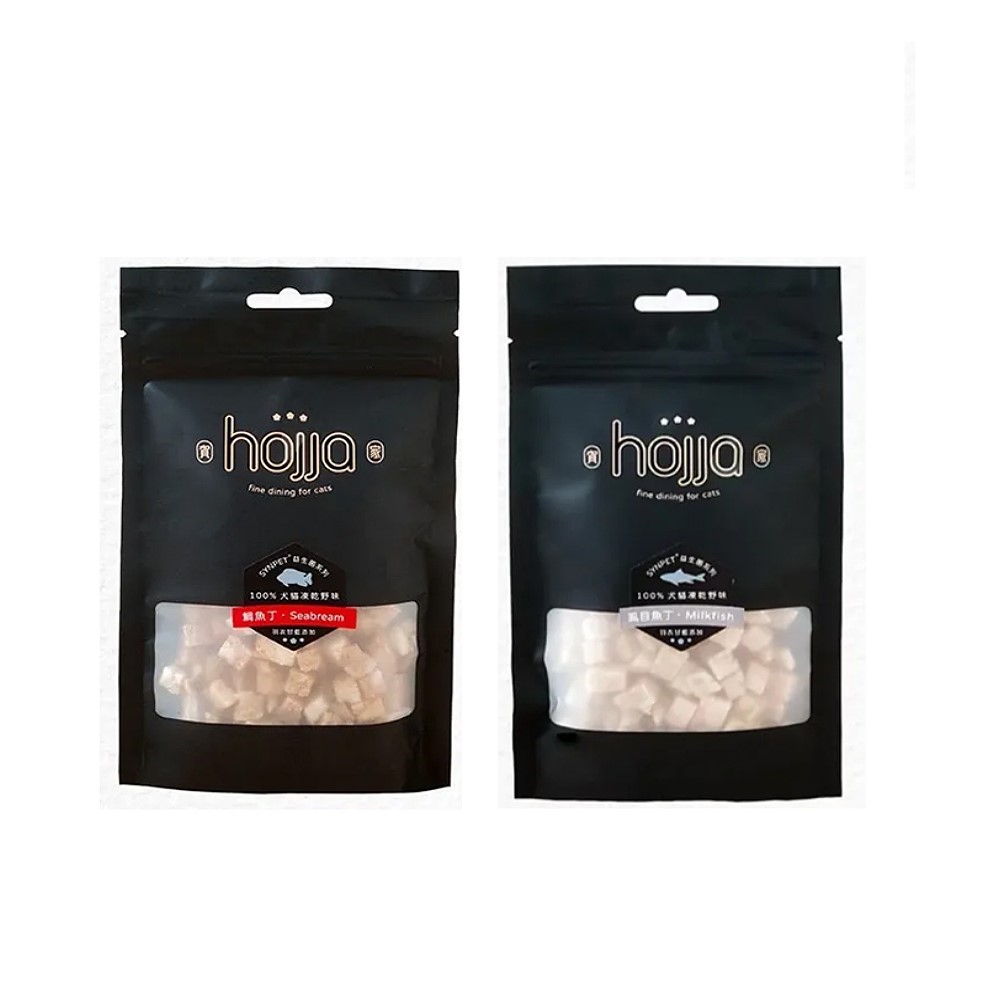【hojja 賀家】鯛魚丁/虱目魚丁犬貓凍乾零食-30g*1包 | 蝦皮購物