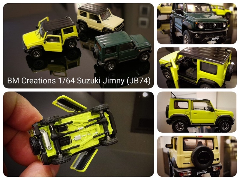 《64SHOP》BM CREATIONS｜SUZUKI JIMNY SIERRA｜1/64合金模型車 | 蝦皮購物