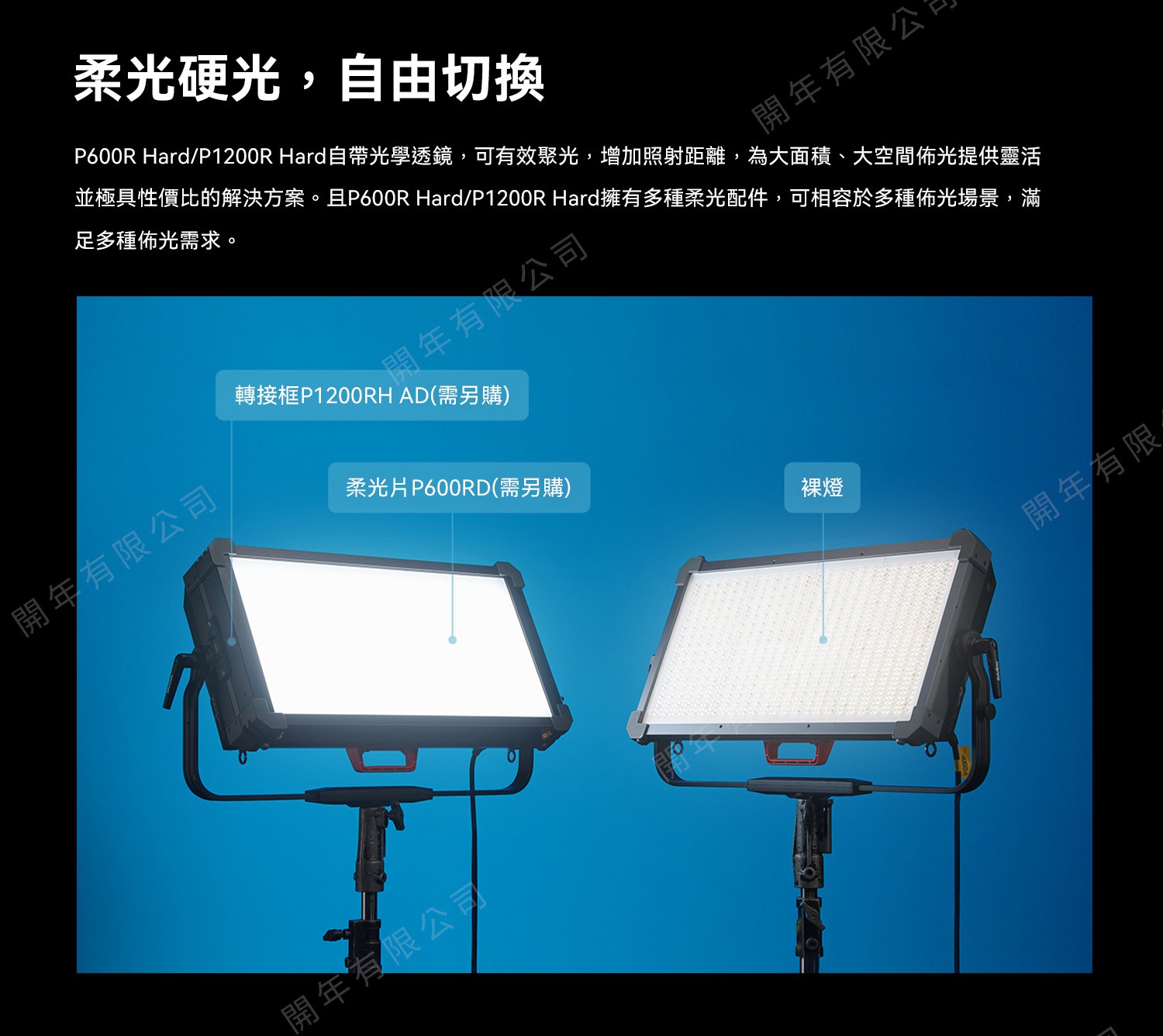 【控光後衛】Godox KNOWLED P1200R Hard 諾力RGB面板燈 | 蝦皮購物