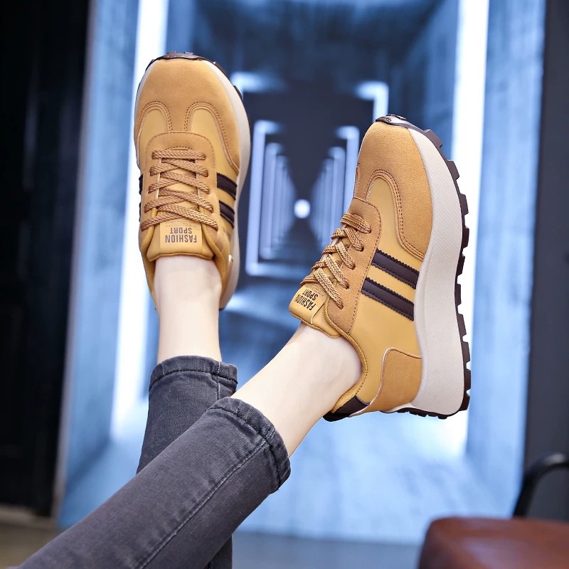 【Joyishoes】台灣出貨 德訓鞋 阿甘鞋 綁帶鞋 休閒鞋 運動鞋 球鞋 慢跑鞋 老爹鞋 厚底增高休閒鞋#5512 | 蝦皮購物