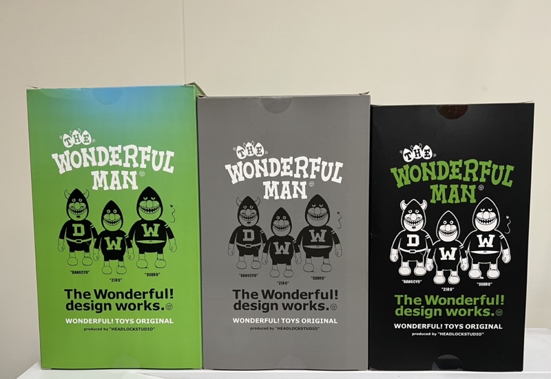 絕版【全新未拆】WDW The Wonderfulman Fulman SET HeadlockstudioxH2W | 蝦皮購物