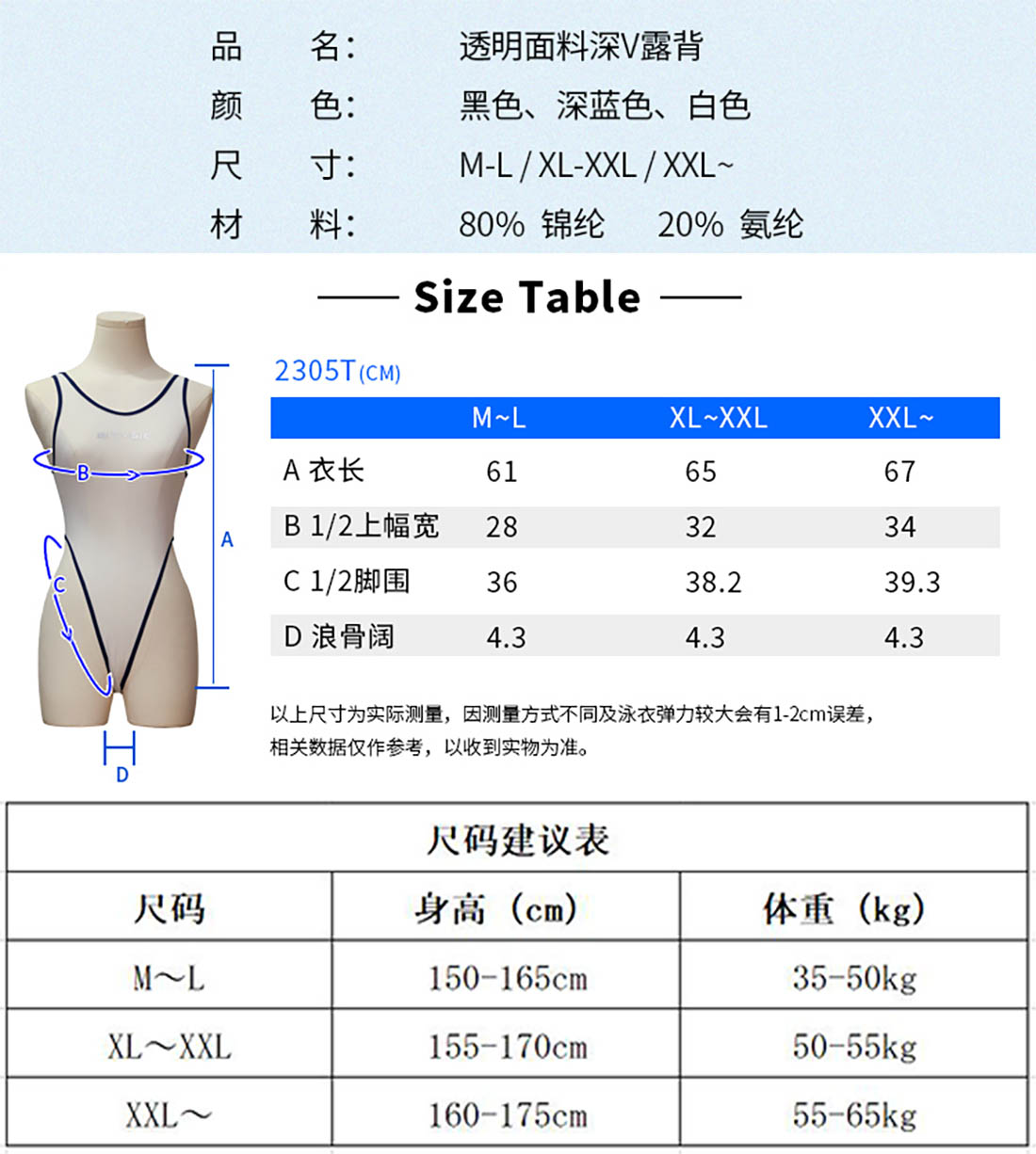 【特物魔屋】BITYSIE碧岱希 遇水透明 微透布料 深V露背高叉丁字性感連身彈力緊身溫泉度假 泳衣泳裝 | 蝦皮購物