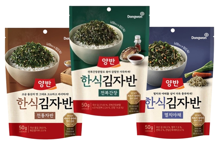 《番薯先生》韓國 東遠 Donawon 海苔酥 飯友 鮑魚醬油風味 鯷魚蔬菜風味 拌飯 炒海苔 韓國海苔酥 | 蝦皮購物