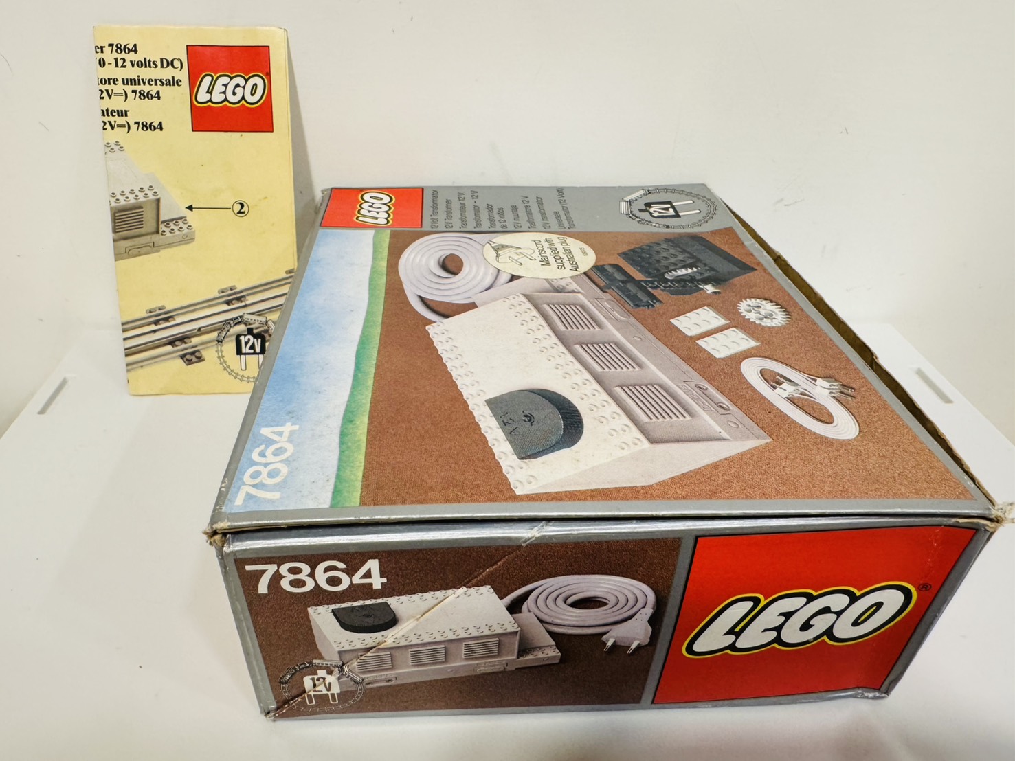 《8成新含運//經典樂高》LEGO 7864 - Transformer / Controller 12V (附原盒） | 蝦皮購物