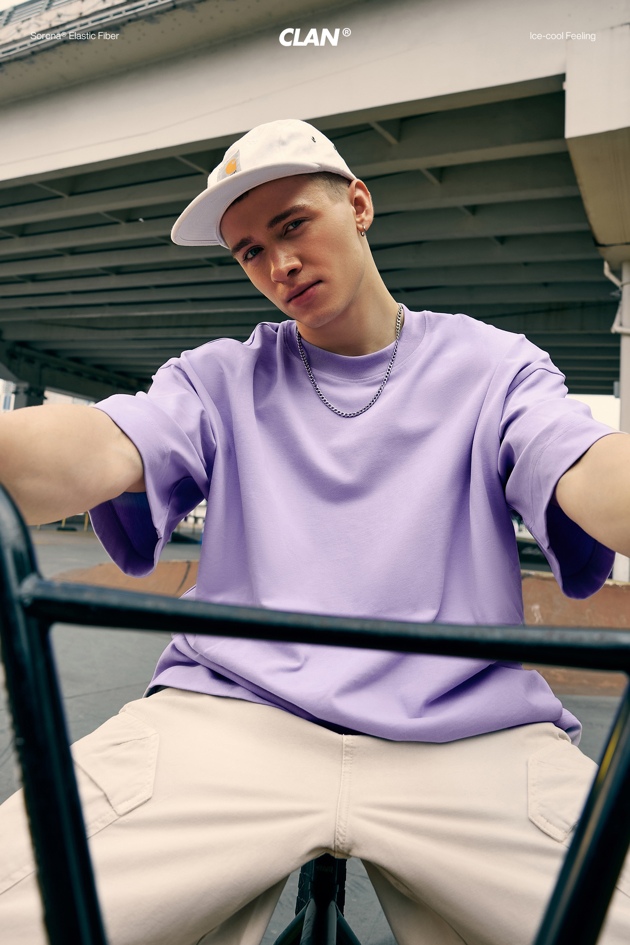 【CLAN】260g重磅 落肩 五分袖 寬鬆 馬卡龍色系 短T Oversize 純棉 圓領 高磅數 素T t恤 厚磅 | 蝦皮購物