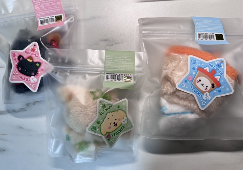 NCT WISH wish doll riku/yushi/jaehee 全新未拆 現貨 | 蝦皮購物