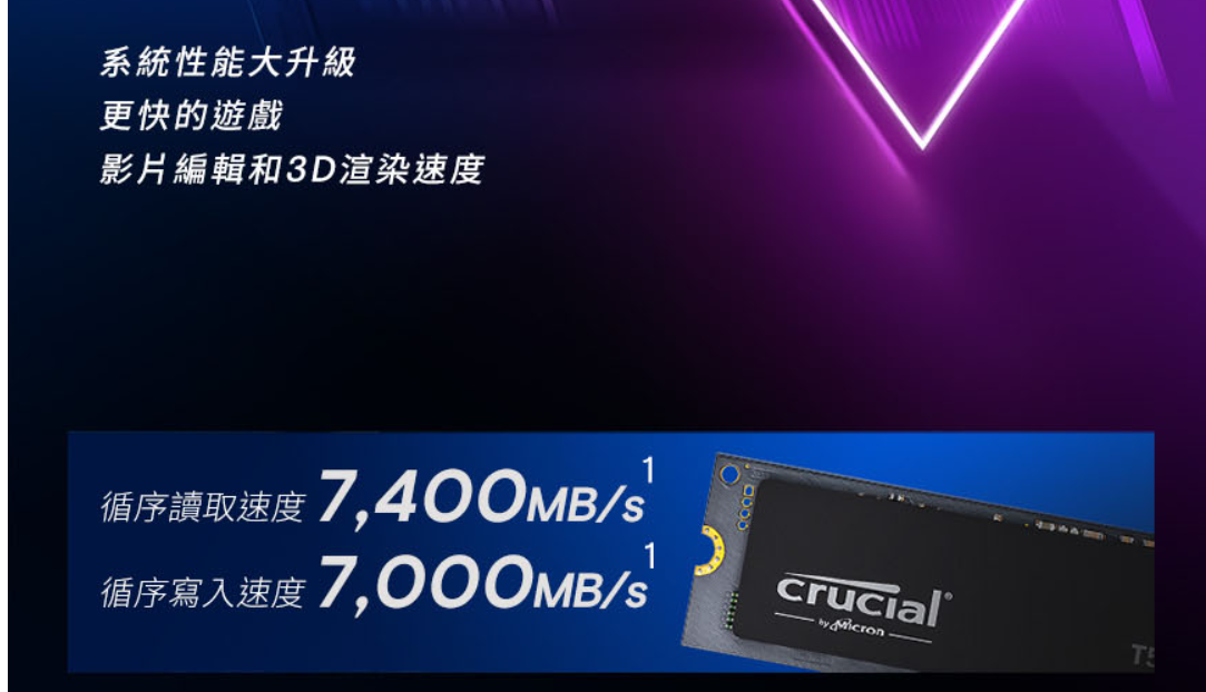 Micron Crucial 美光 T500 2TB Gen4 M.2 SSD 含散熱片版本 支援PS5 7000俱樂部 | 蝦皮購物