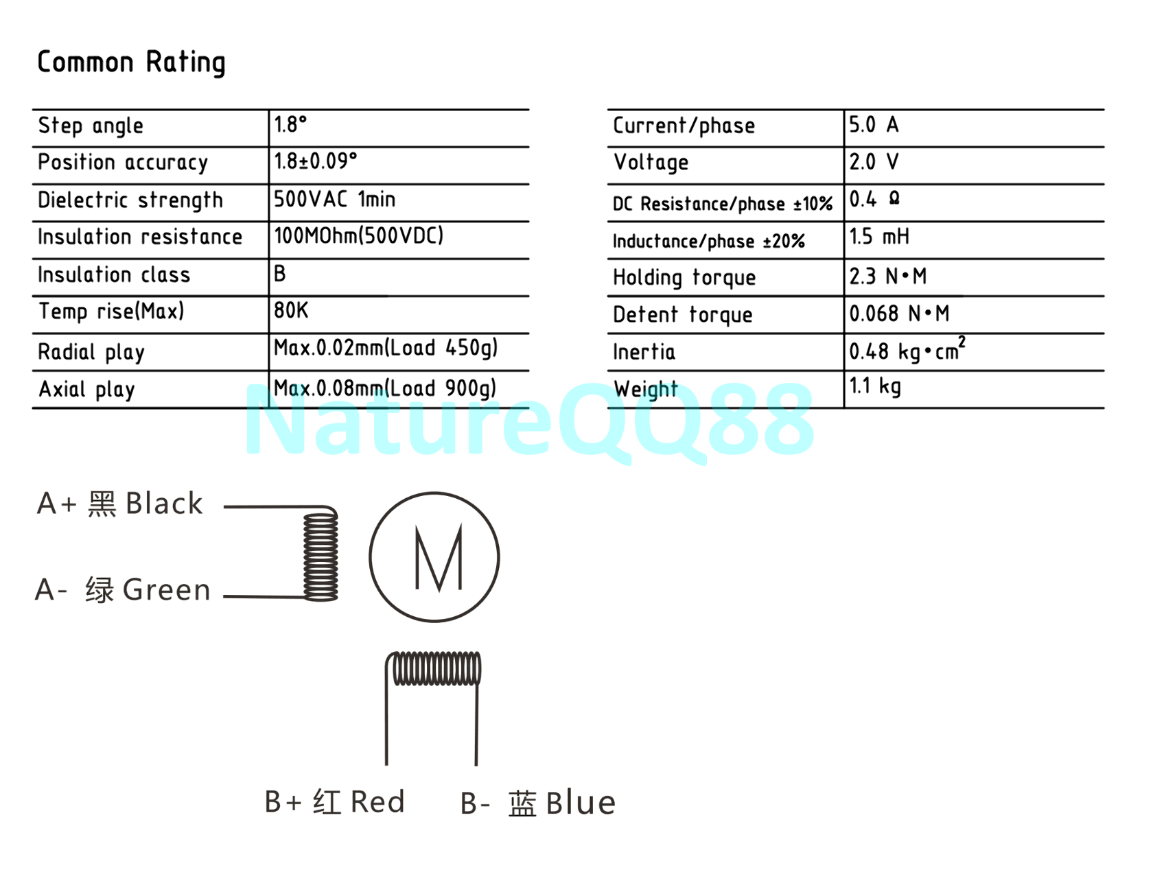 雷賽 57步進馬達 57CM23 兩相4線 NEMA23 含驅動器 DM870升級款 | 蝦皮購物