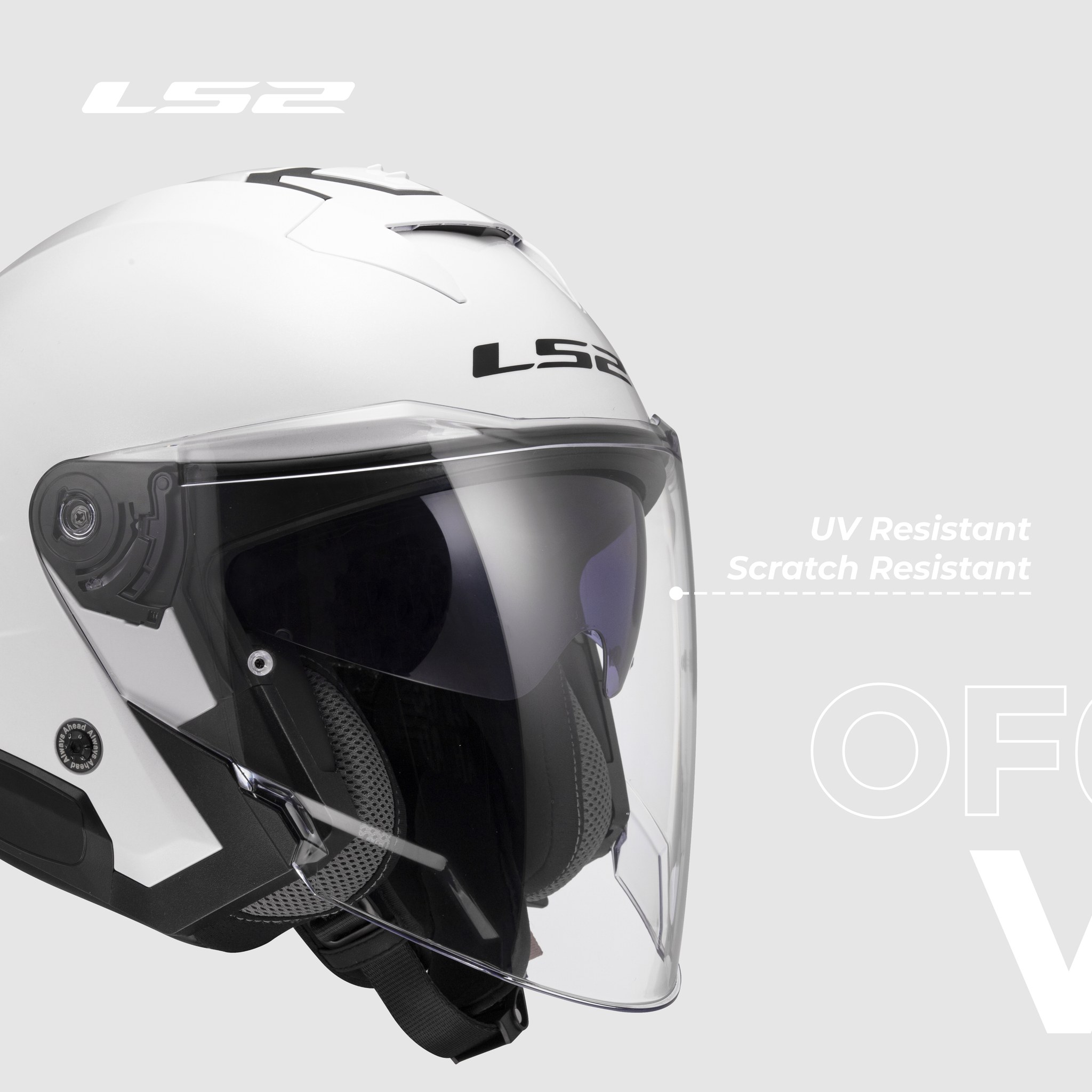 【豪新安全帽部品】LS2 OF618 VERSO II 素色 消光黑 平黑 3/4罩式 內置墨鏡 半罩 安全帽 免運費 | 蝦皮購物