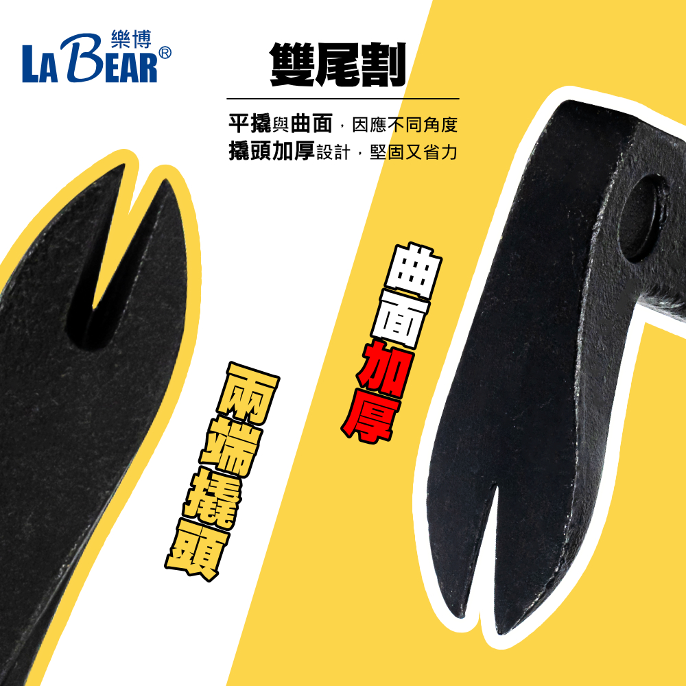 【LaBear】2合1起釘器 雙尾割拔釘器 兩用撬棒 拔釘器 撬棒 撬桿 鐵撬 木工拔釘器 汽車內飾門板 撬板 木工工具 | 蝦皮購物