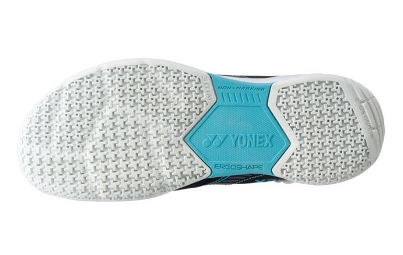 總統羽球 YONEX POWER CUSHION STRIDER FLOW 黑灰藍 配色 全新 寬楦 羽球 | 蝦皮購物