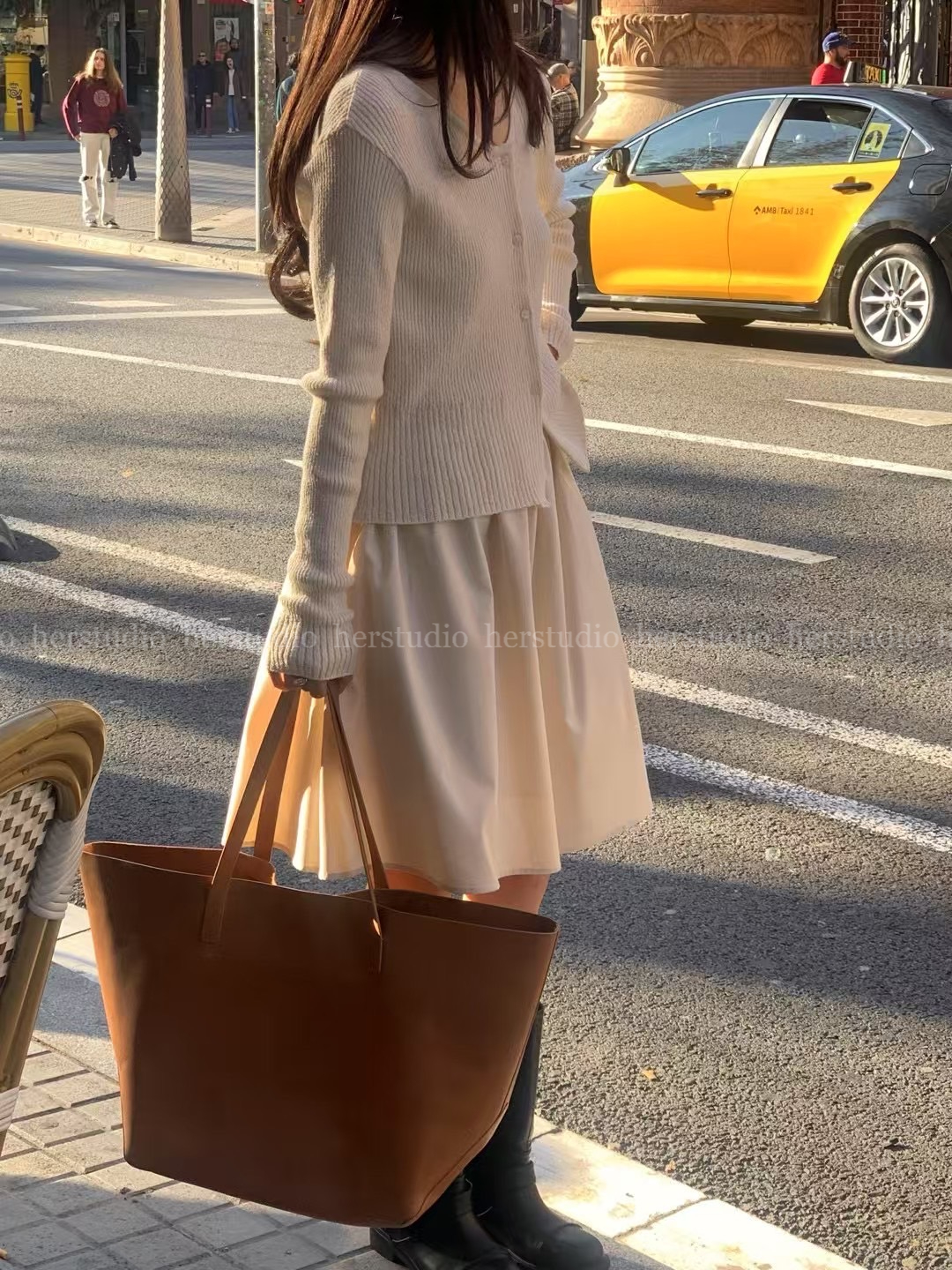 HERStudio韓國代購 正反兩穿棉質V領開衫(3col) | 蝦皮購物