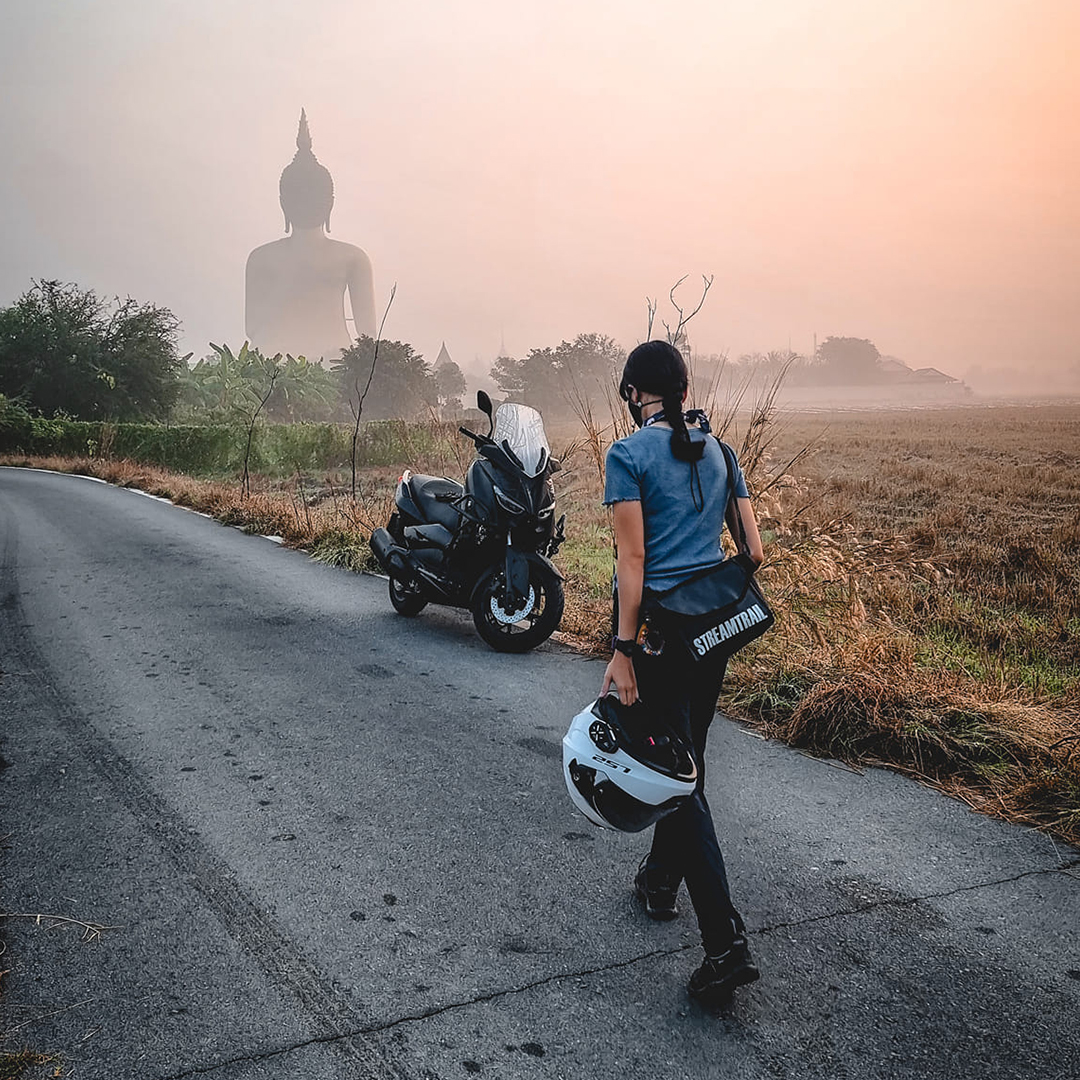 日本Stream Trail 戶外防水包 - BREAM 休閒單肩郵差包- 瑪瑙黑(輕便好看) | 蝦皮購物