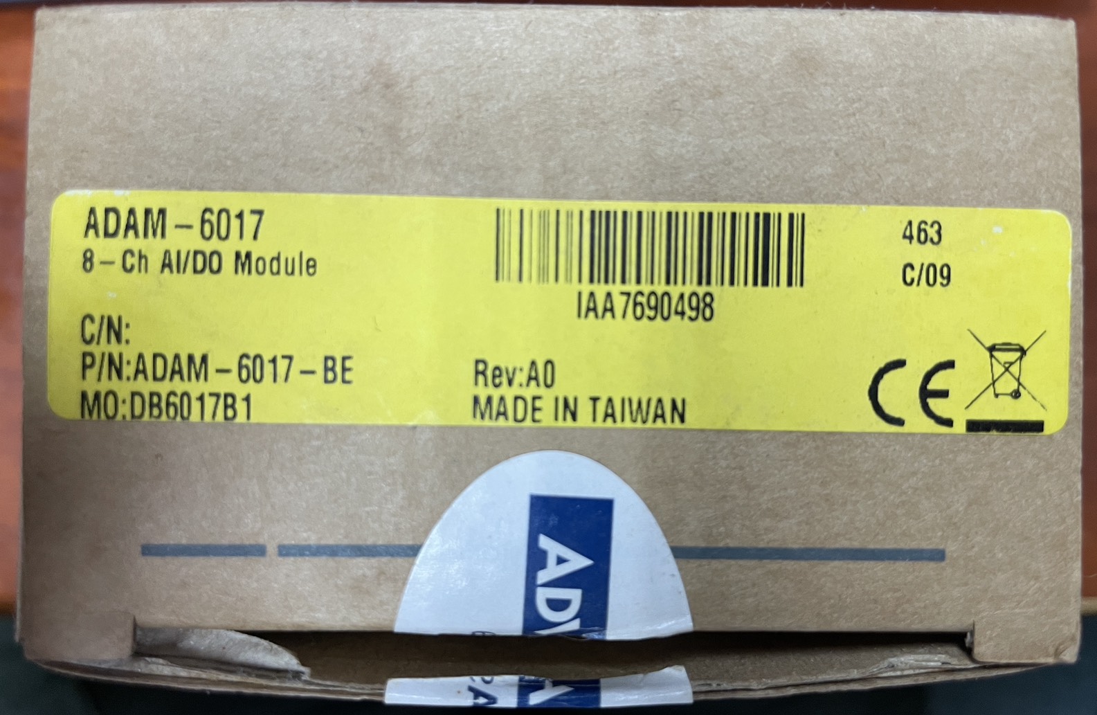 （全新未拆）研華Advantech ADAM-6017 8AI/2DO Modbus 乙太網遠端 I/O 類比輸入模組 | 蝦皮購物