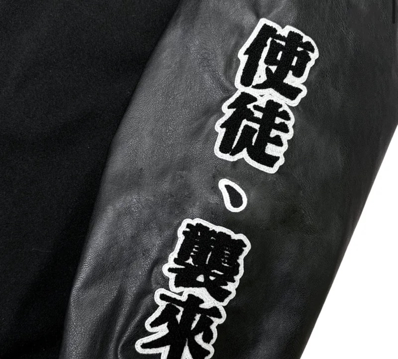 GEEKY x EVA初號機棒球外套-黑 | 蝦皮購物