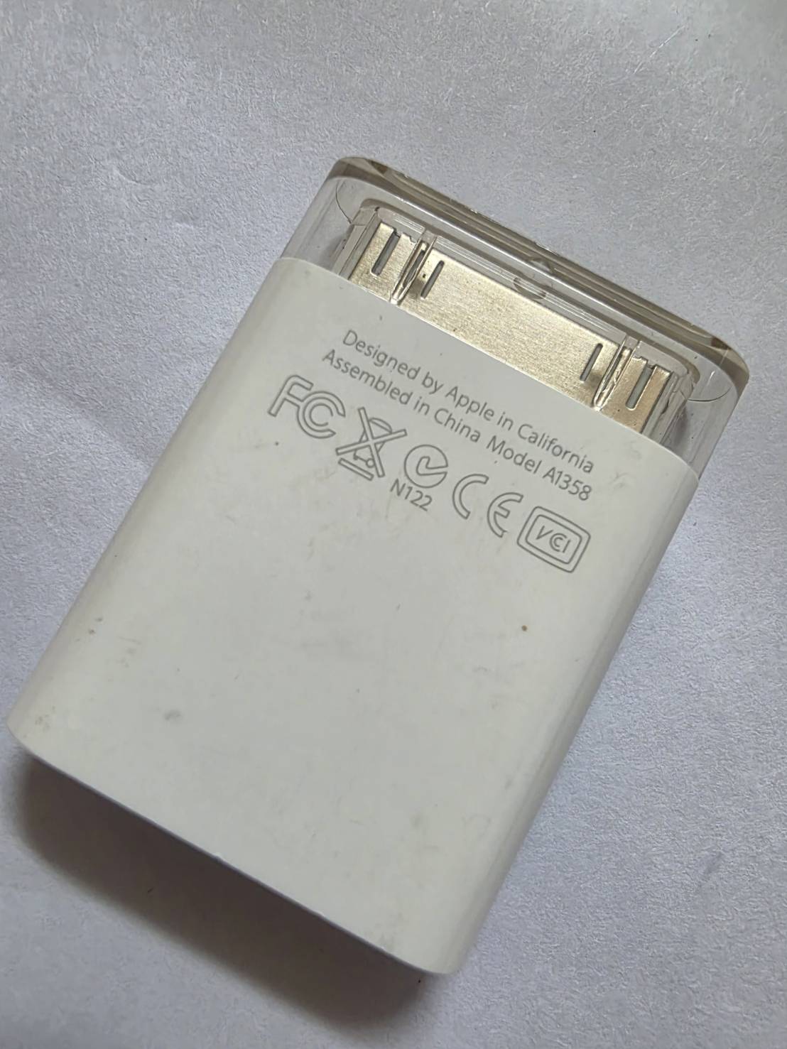 現貨免運8成新 蘋果 Apple 30pin camera usb 轉接頭 A1358 | 蝦皮購物