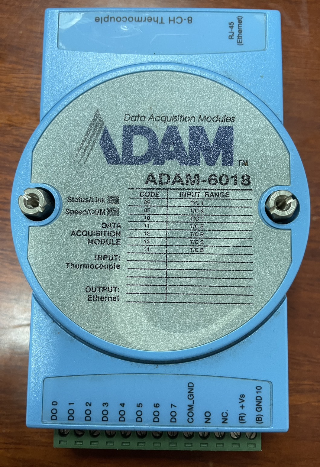 (二手)(缺件)(功能正常) 研華ADAM-6018 IOT感測器閘道器模組 8通道隔離熱電偶輸入模組ModbusTCP | 蝦皮購物