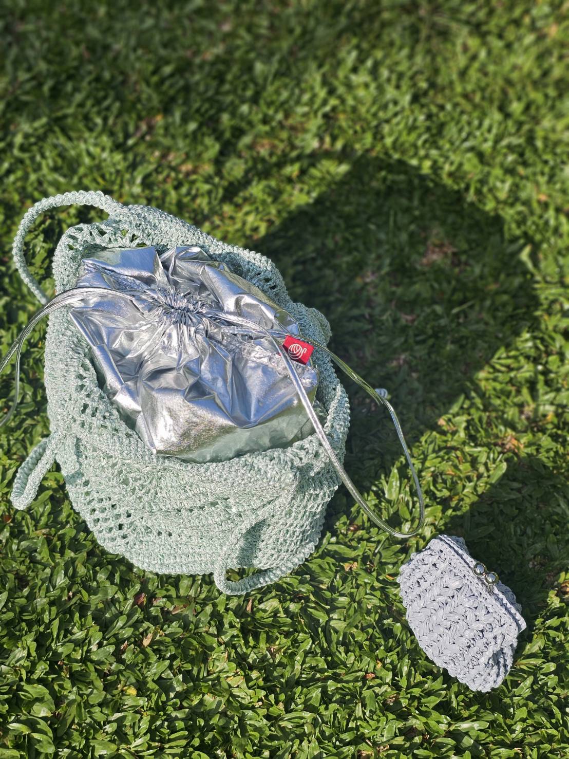 MANI【韓國 金屬小袋】Matal Pouch #金屬內包#金屬感內袋#金屬內袋#收納包【金屬感內包】 | 蝦皮購物