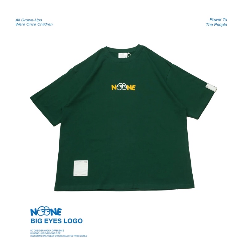 NOONE - BIG EYES LOGO - 美式大眼標誌設計Tee | 蝦皮購物