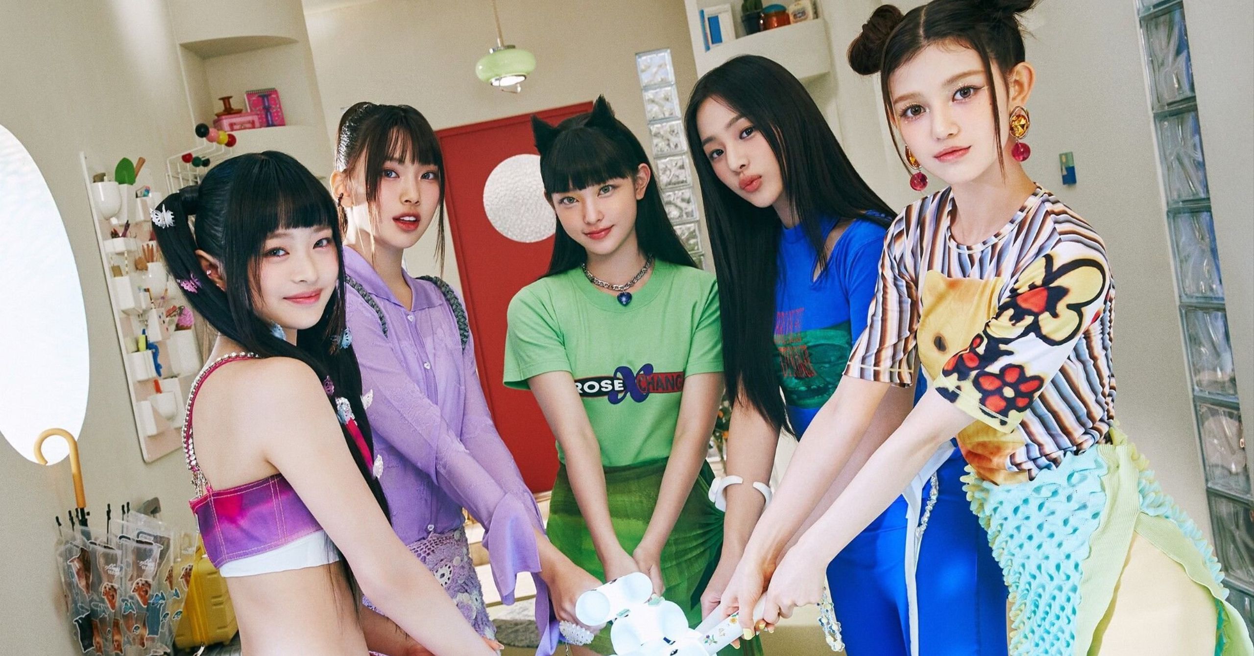 整組全套5隻 Funko POP NEW JEANS NEWJEANS HANNI 姜諧潾 金玟池 韓團 女團 NJZ | 蝦皮購物