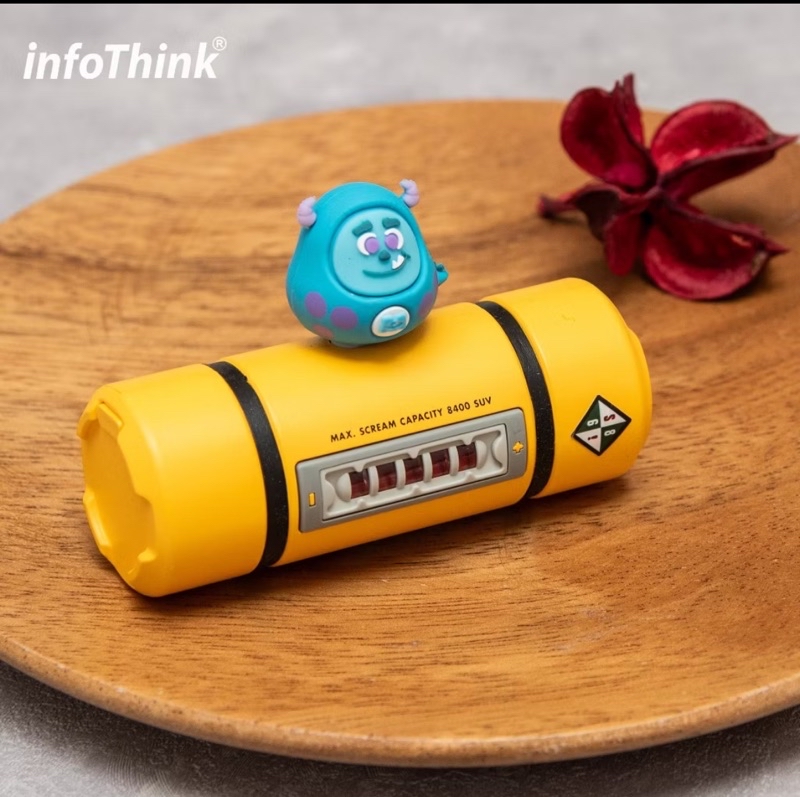 隔日配infoThink 電力瓶 智慧快充口袋行動電源 Type-C Lightning 怪獸電力公司 電力瓶 聖誕禮物 | 蝦皮購物