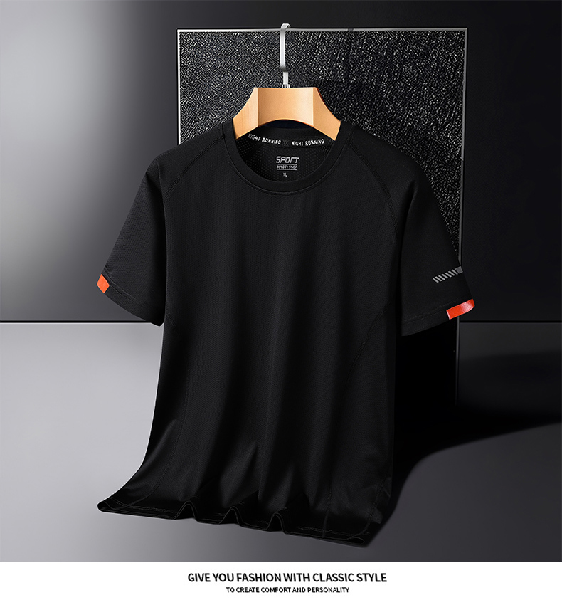 台灣出貨M-9XL大尺碼 冰絲涼感衣 透氣短袖 運動上衣 速乾衣 冰絲短袖 涼感短袖 排汗衣 彈力短袖 吸濕排汗衫 T恤 | 蝦皮購物