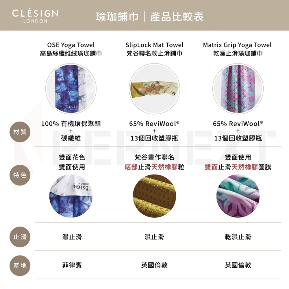 【Clesign】OSE ECO YOGA TOWEL 瑜珈舖巾 - D12 Blue Sea 免運費 | 蝦皮購物