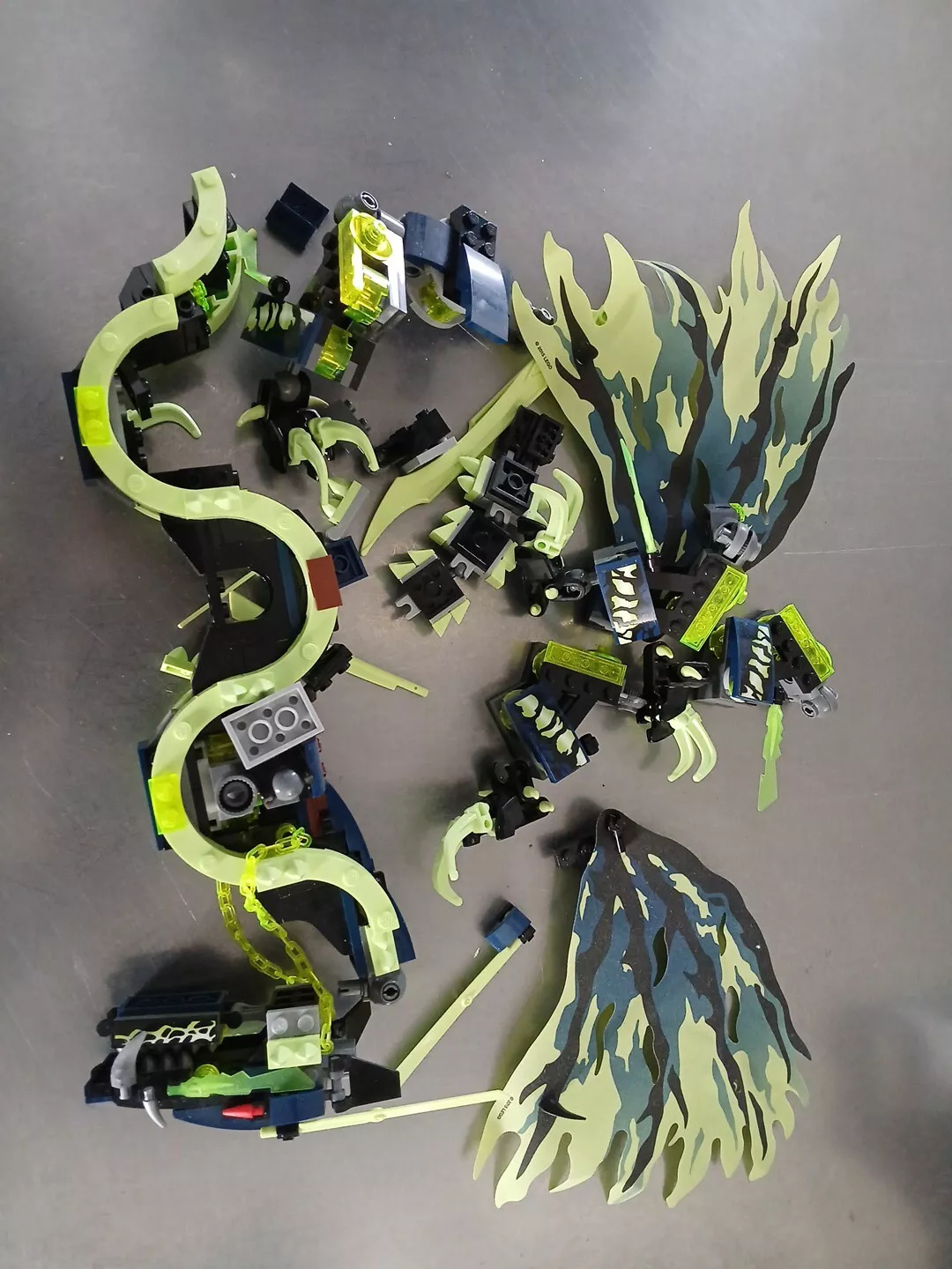 LEGO 70736 樂高 NINJAGO 忍者系列 Attack of the Morro Dragon 無盒 無人偶 | 蝦皮購物