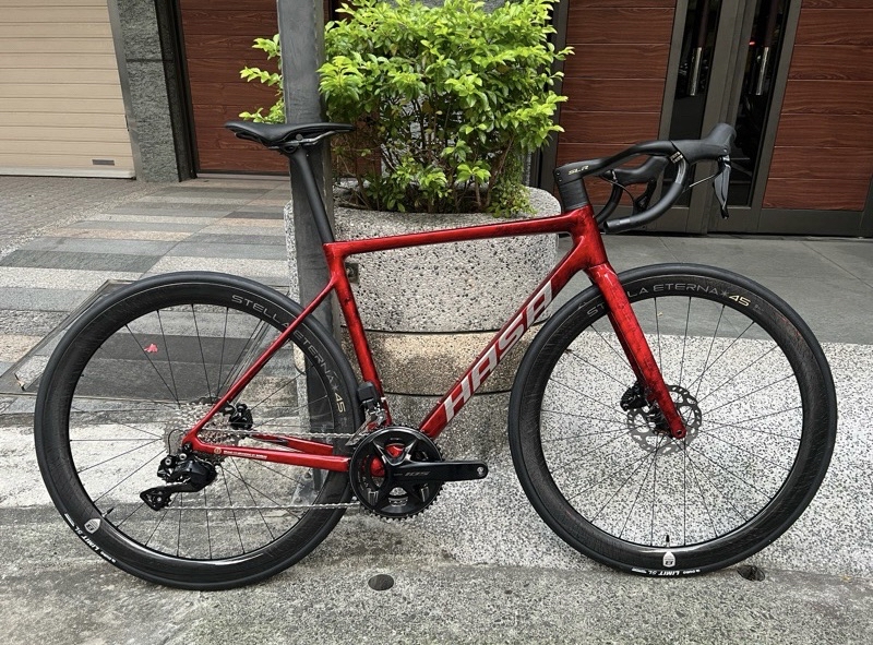 線上單車 2025 HASA DEROMA TORAYCA T1100 超輕量碳纖維 碟煞公路車 公路車 | 蝦皮購物