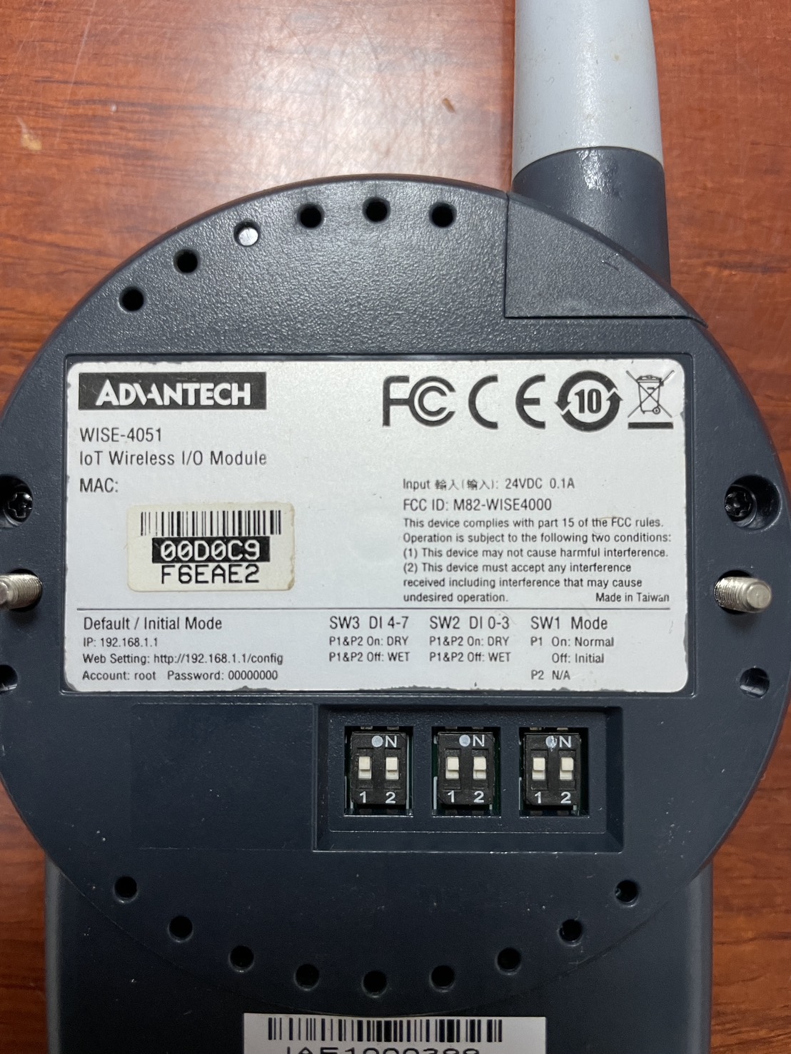 (二手)(功能正常) 研華WISE-4051 IOT數位輸入訊號閘道器模組 DI input 開關訊號監控 | 蝦皮購物