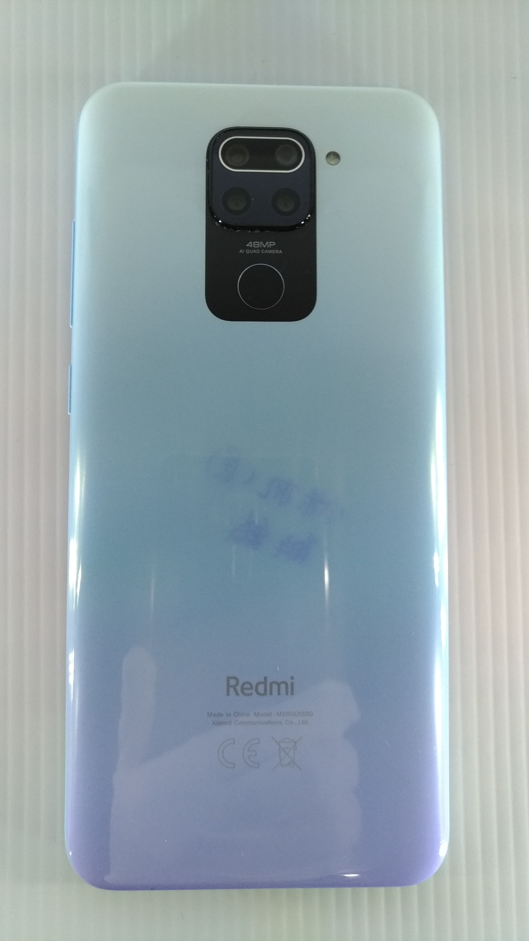八成五新Redmi Note 9 4G/128G 極地白 6.53吋 4,800萬畫素四鏡頭 5,020mAh大電量 | 蝦皮購物