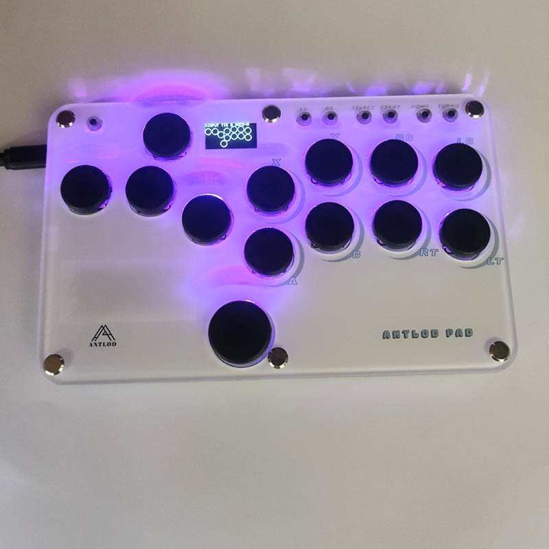 樹莓派hitbox鍵盤街霸6遊戲搖桿pc電腦街機搖桿steam后覆蓋帶顯示幕街霸真人快打switch手柄雙跳可自定義 | 蝦皮購物