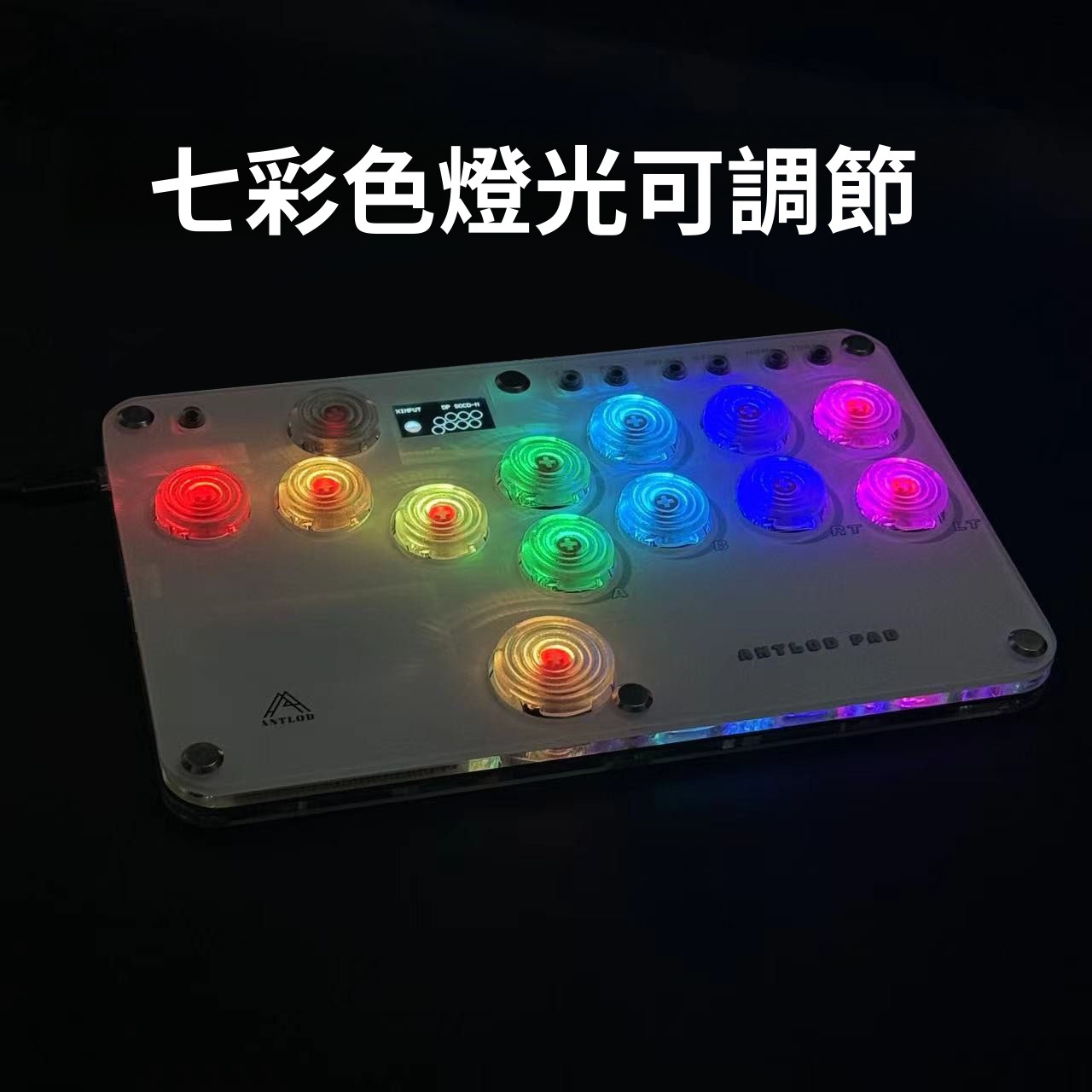 超薄靜音HitBox SOCD控制器支持PC PS4 STEAM遊戲格鬥鍵盤街霸6 | 蝦皮購物