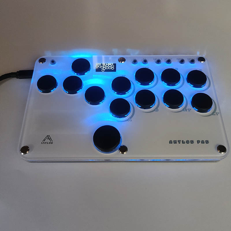超薄靜音HitBox SOCD控制器支持PC PS4 STEAM遊戲格鬥鍵盤街霸6 | 蝦皮購物