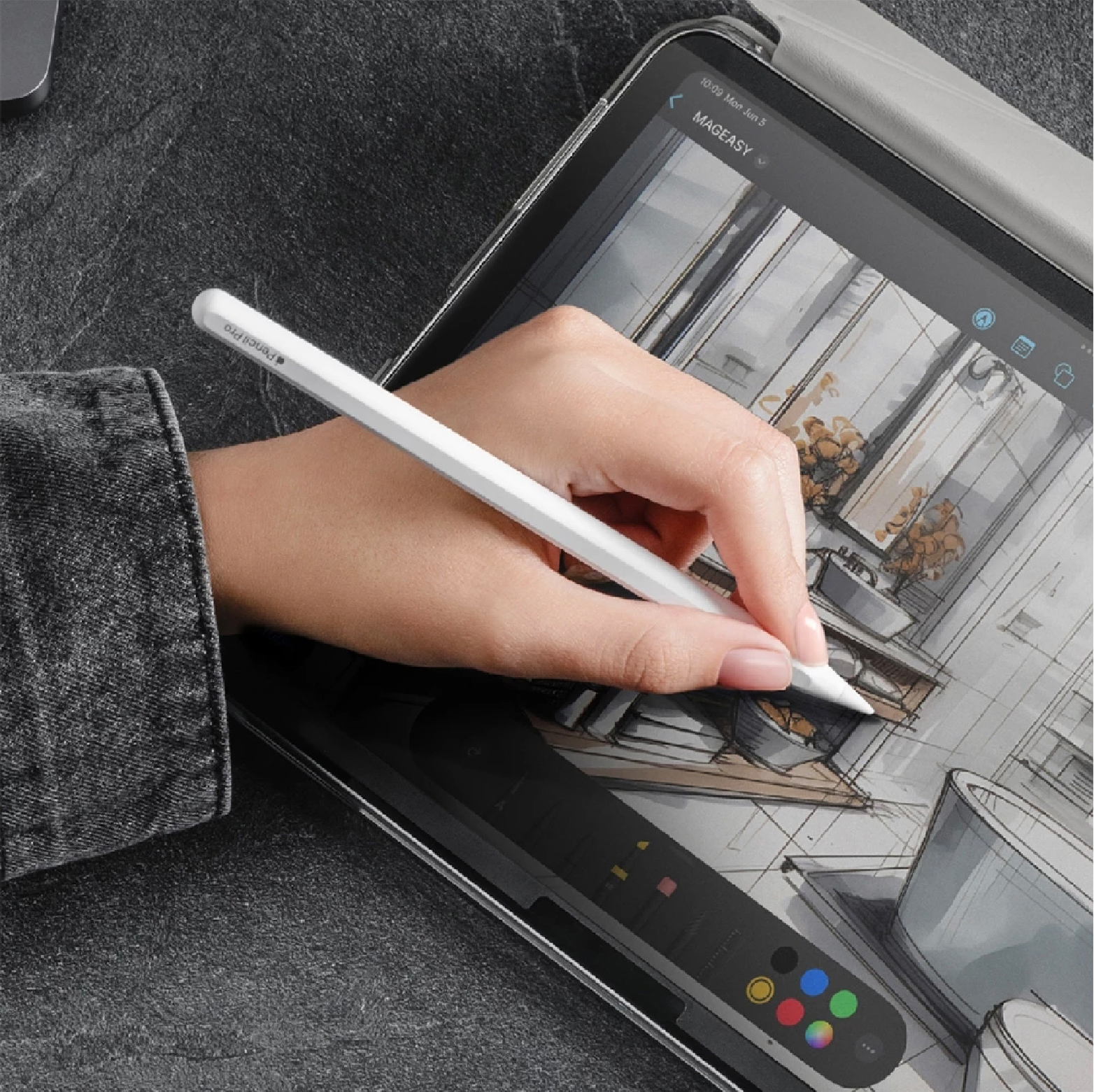 MAGEASY Instinct iPad 觸控筆 筆尖 替換頭 筆頭 4入組 適 Apple Pencil | 蝦皮購物