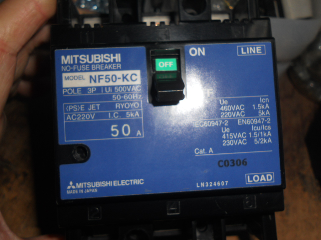 日本 三菱 無熔絲開關 斷路器 NF50-KC 2P 3P 5A-50A NF100-KC 60A-100A | 蝦皮購物