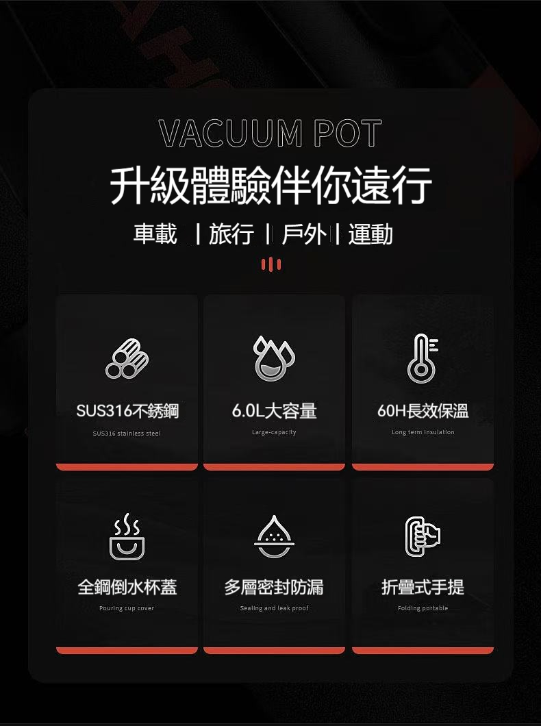 免運附發票 6000ML大容量 不鏽鋼保溫瓶 保溫杯 304保溫杯 抗菌316不銹鋼保溫瓶 水壺保溫杯 保溫壺 節日送禮 | 蝦皮購物