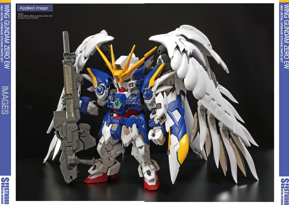 練功神物 SH Studio MGSD 飛翼 零式 掉毛 WING EW 金屬蝕刻片 改件 帶背膠 | 蝦皮購物