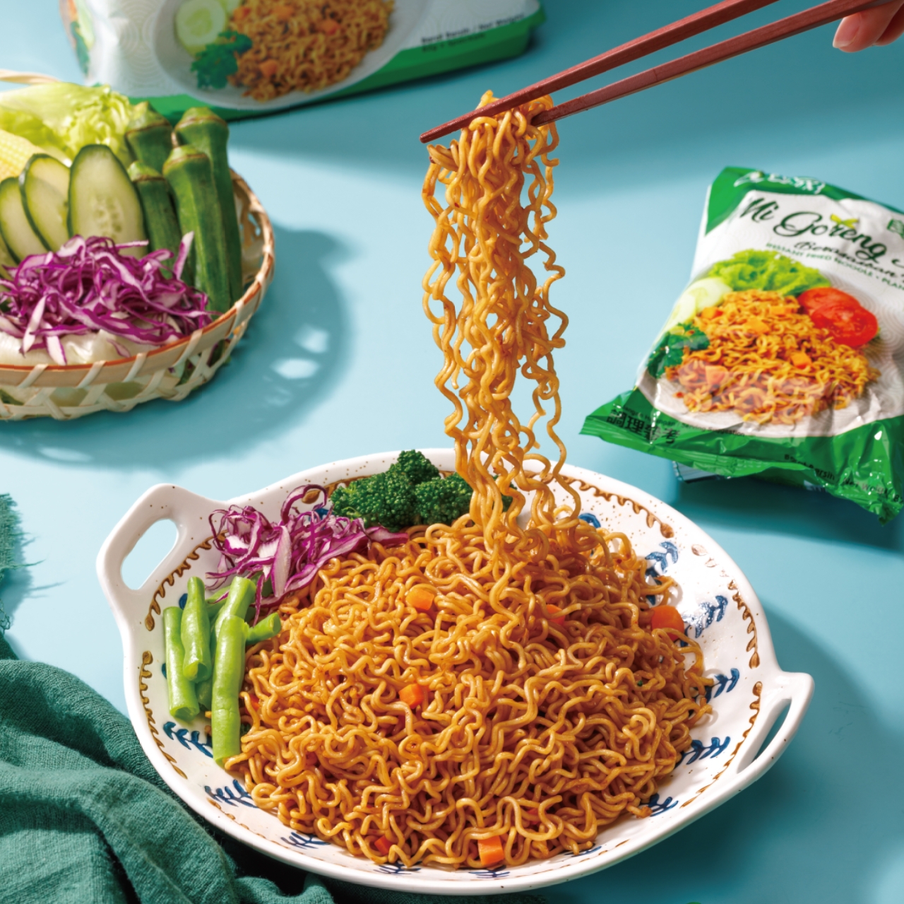 Vetex｜良心乾撈麵(5包/袋)(純素) 410g_獨家甜醬油配方_快煮3分鐘_超Q彈麵條口感_素食乾撈麵/小草原 | 蝦皮購物