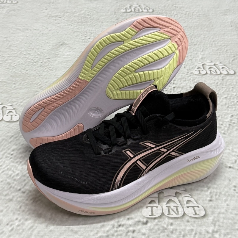 《TNT 運動廣場》ASICS GEL-NIMBUS 27 女 緩衝型 慢跑鞋 1012B753-102 | 蝦皮購物
