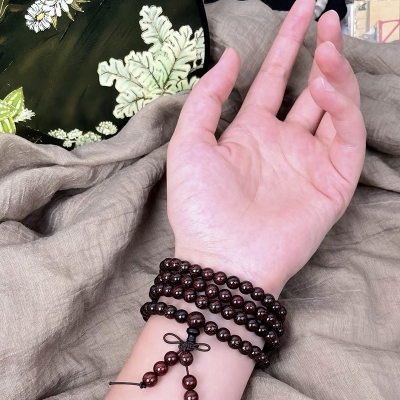 108顆手串串珠手鍊新中式禮物6mm8mm | 蝦皮購物